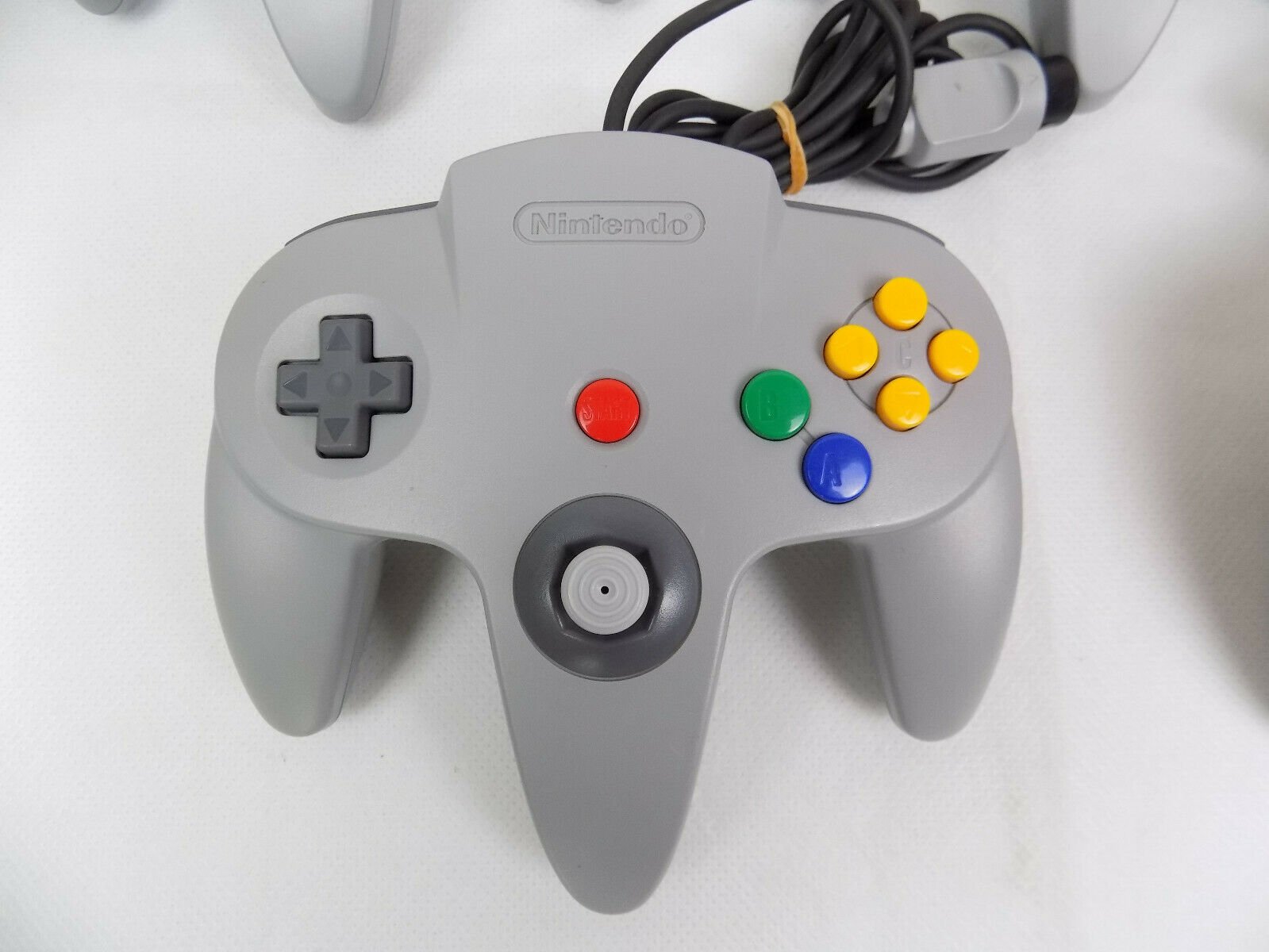 Genuine Nintendo 64 Grey N64 Controller – 9/10 Joystick – TESTED ...
