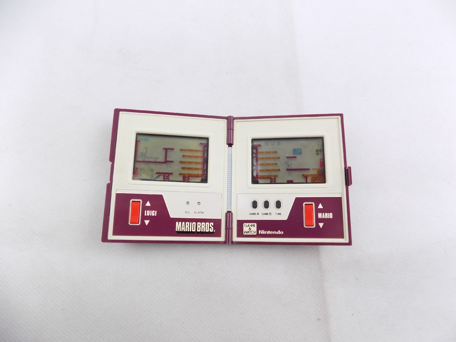 Nintendo Game & Watch Multi Screen Mario Bros. Console (Screen Visible ...