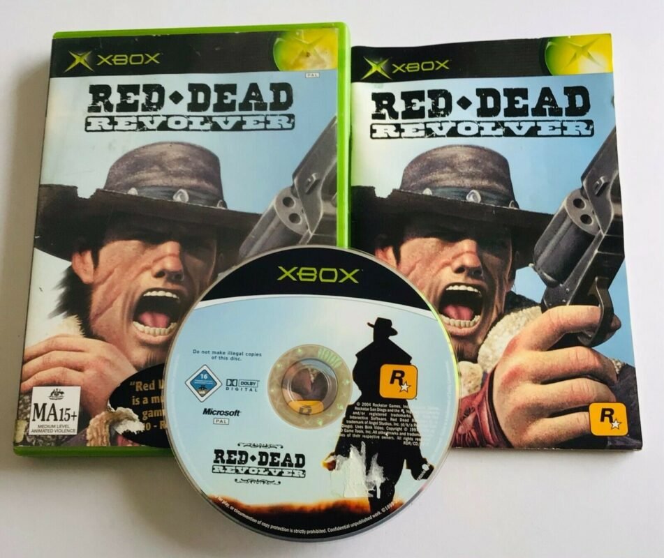 Mint Disc Xbox Original Red Dead Revolver Complete with Manual - Free ...