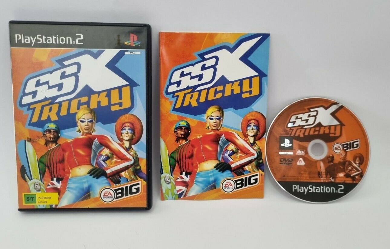 Mint Disc Playstation 2 Ps2 SSX Tricky – Inc Manual - Starboard Games