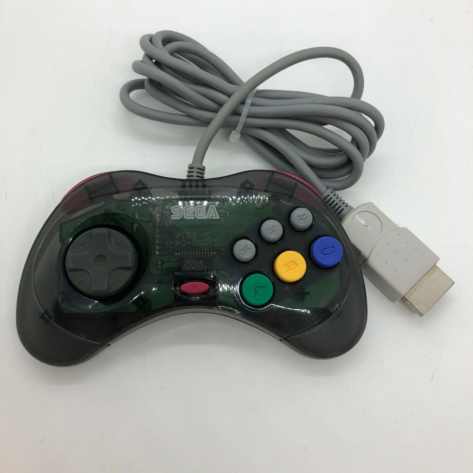 Genuine Original Sega Saturn Game Pad Controller Clear Cool Pad ...