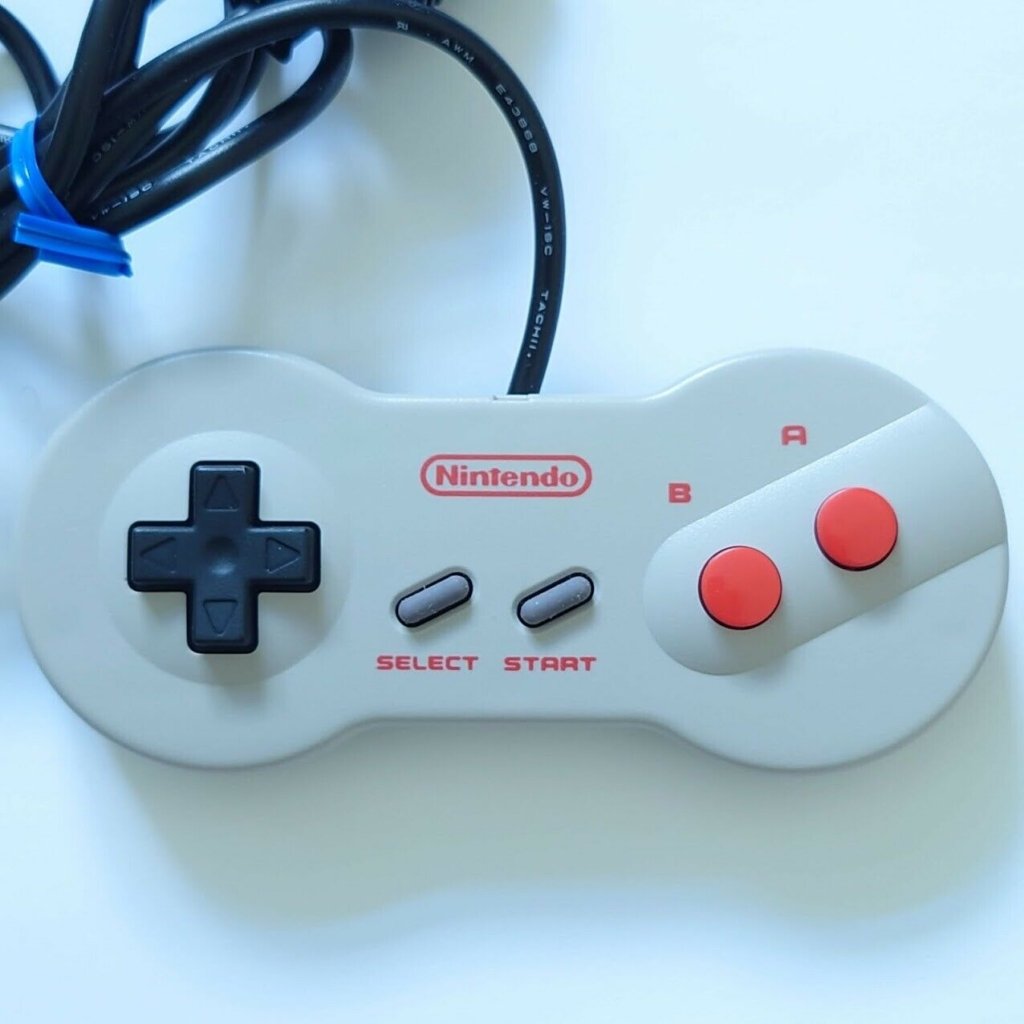 Official Nintendo Entertainment System Controller NES Famicom Dogbone ...
