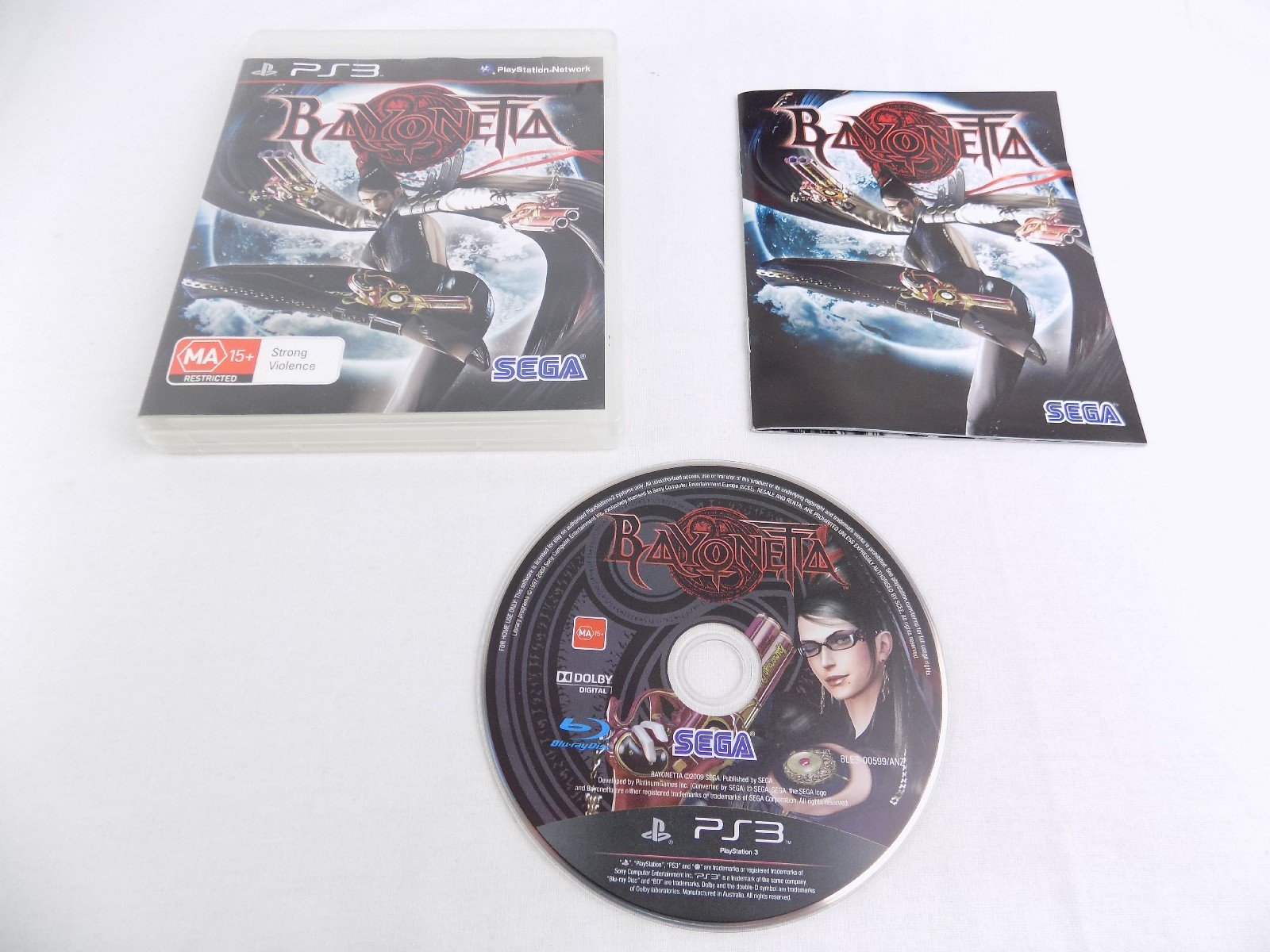 Mint Disc Playstation 3 Ps3 Bayonetta Free Postage - Starboard Games