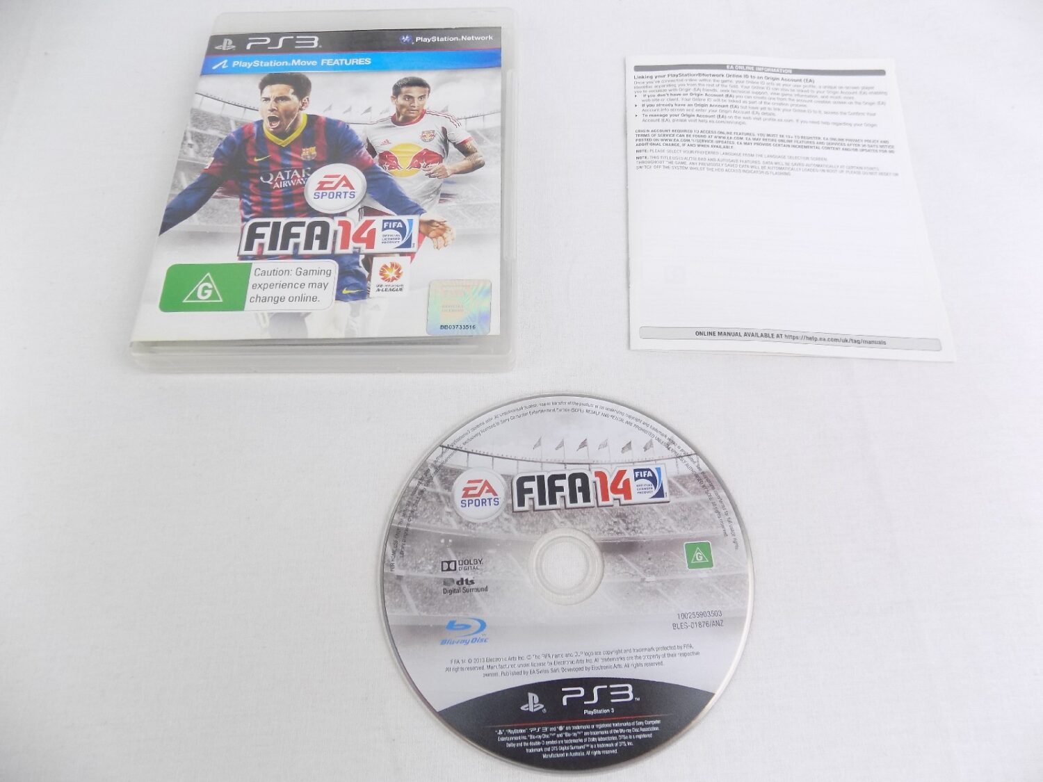 Mint Disc Playstation 3 Ps3 FIFA 14 Free Postage - Starboard Games