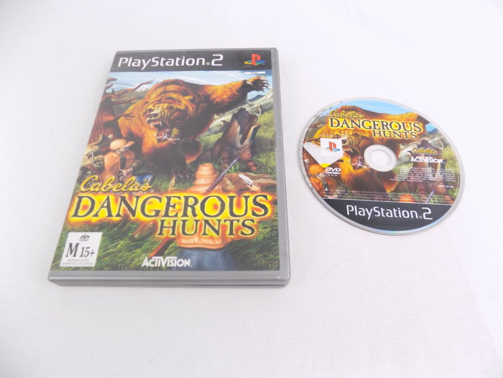 Mint Disc Playstation 2 Ps2 Cabela's Dangerous Hunts No Manual ...