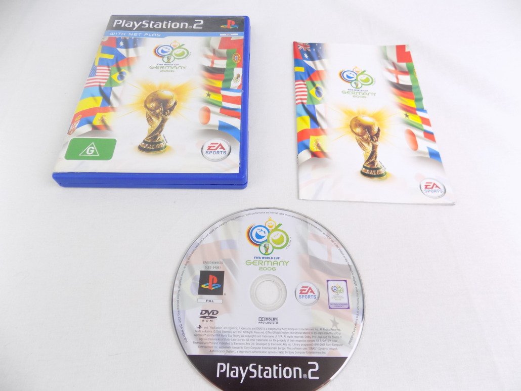 Mint Disc Playstation 2 Ps2 2006 Fifa World Cup Germany - Inc Manual ...