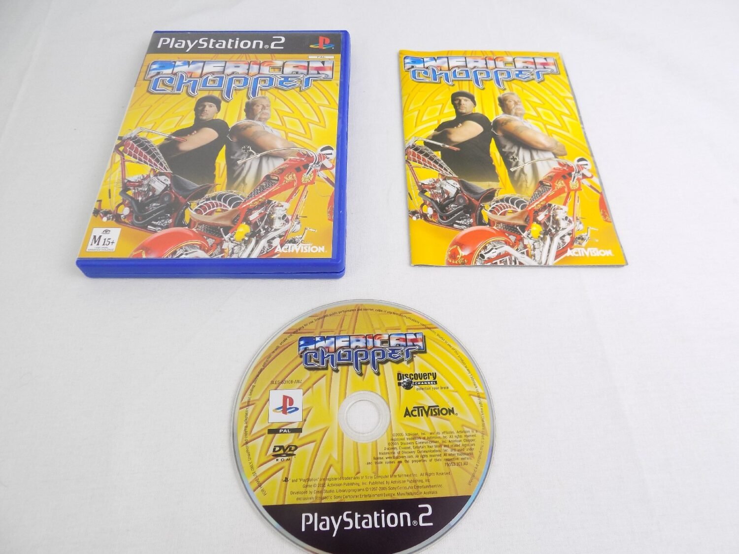Mint Disc Playstation 2 Ps2 American Chopper 1 I First - Starboard Games