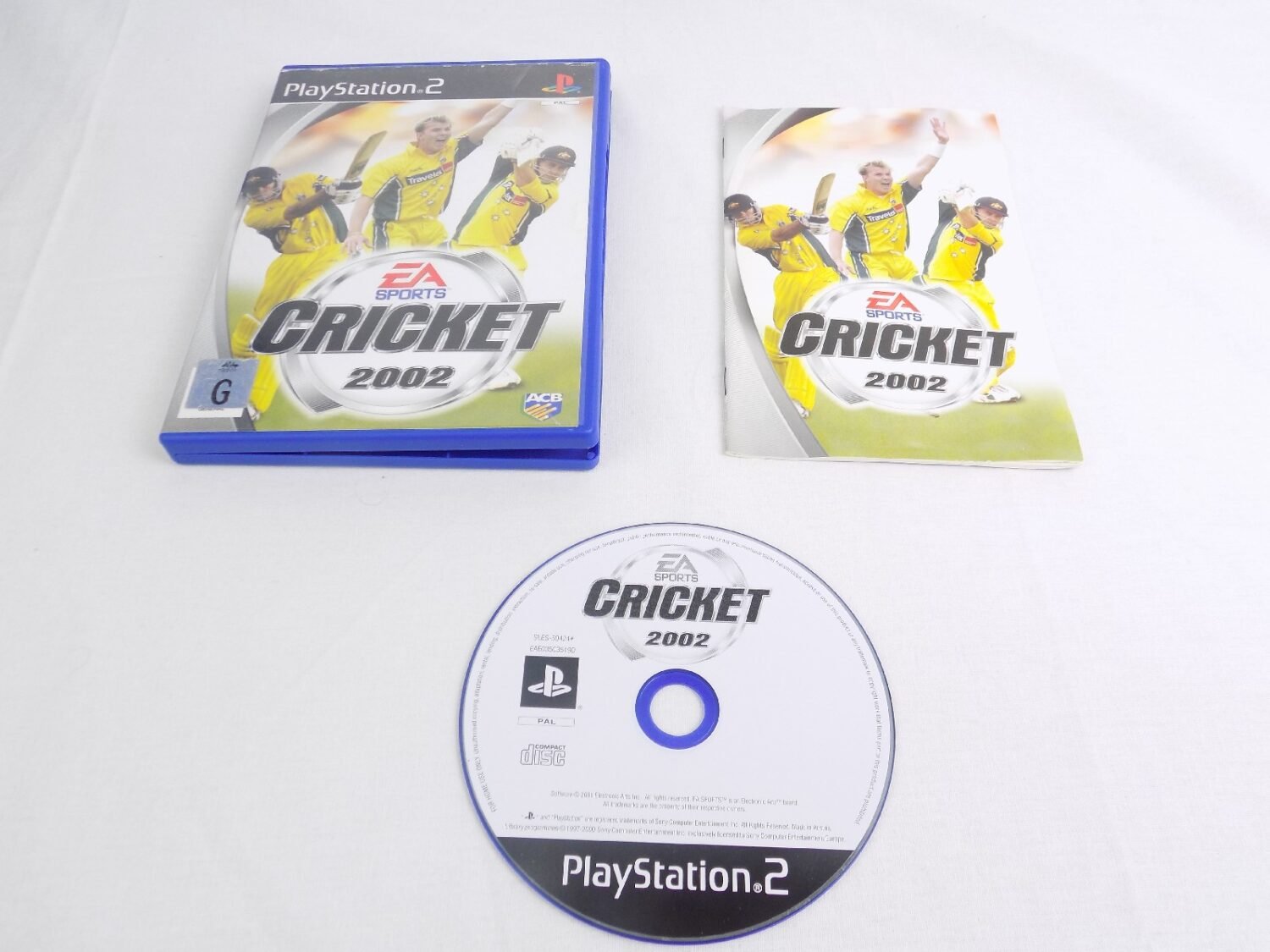 Mint Disc Playstation 2 Ps2 Cricket 2002 02 - Inc Manual - Starboard Games