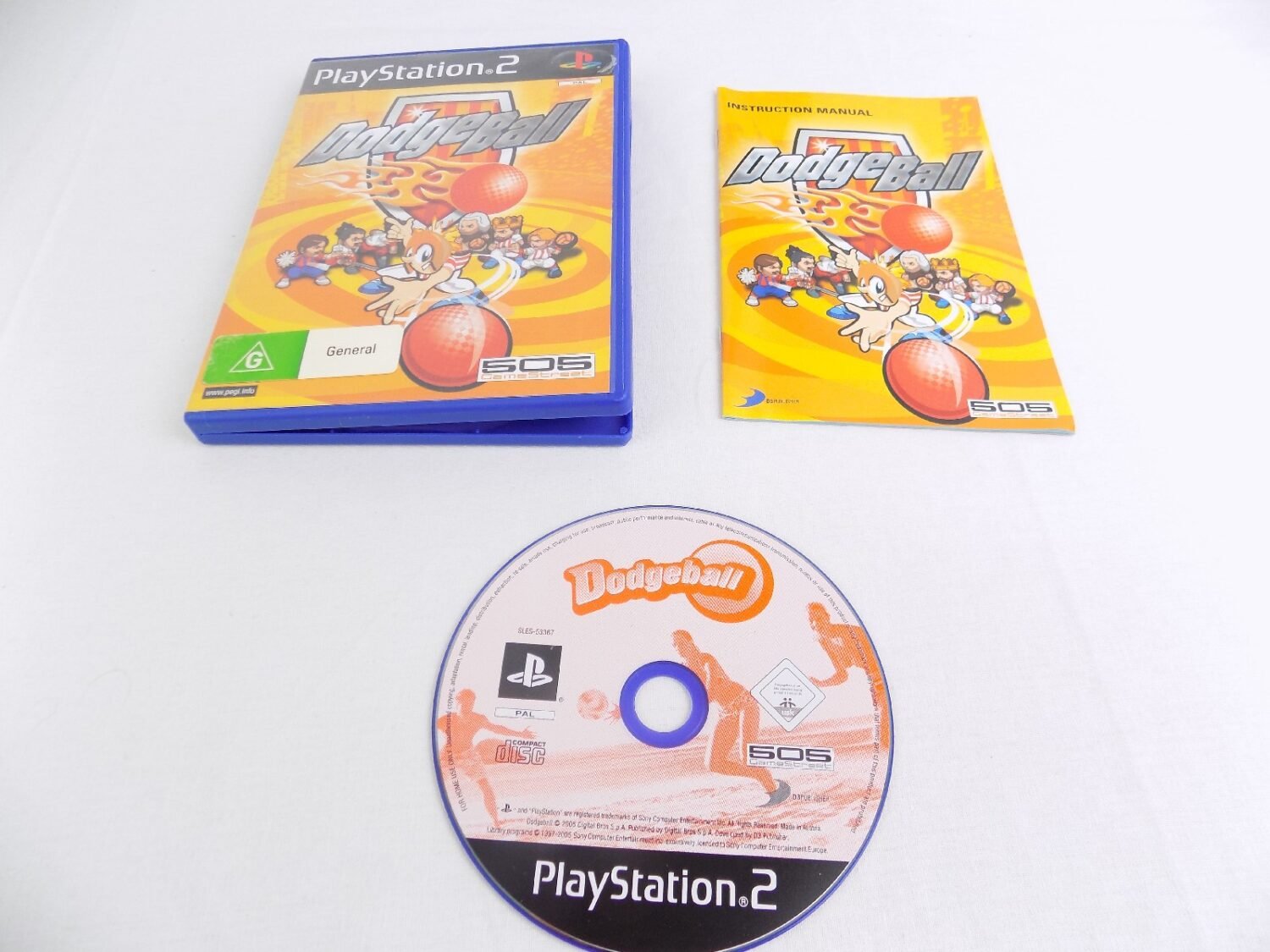Mint Disc Playstation 2 Ps2 Dodgeball - Starboard Games