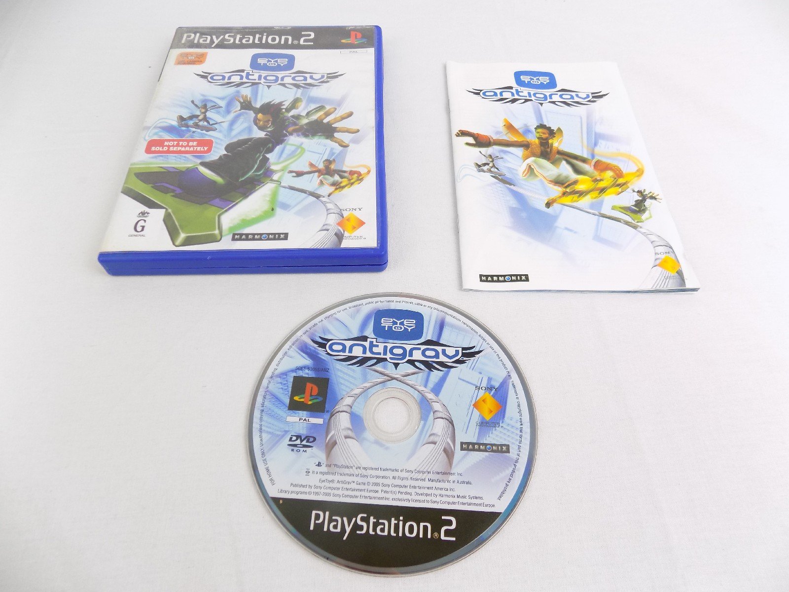 Mint Disc Playstation 2 Ps2 EyeToy: AntiGrav - Starboard Games