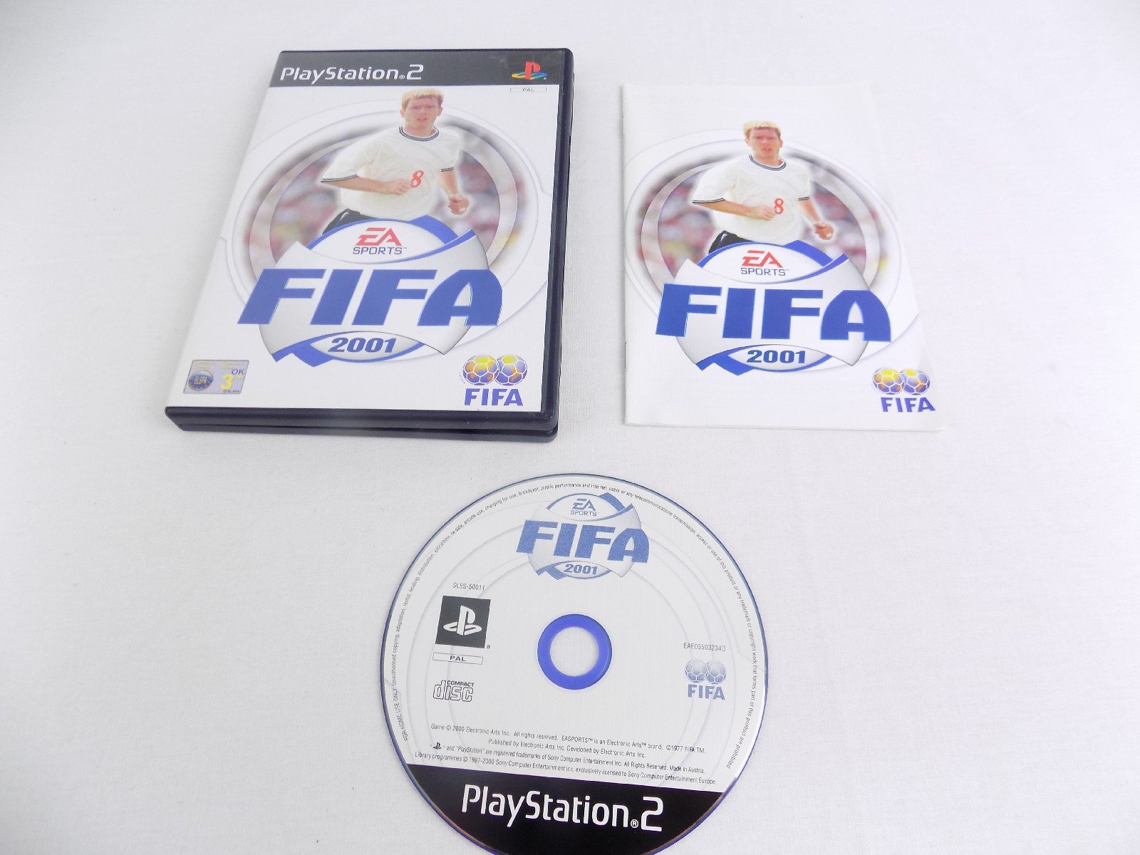 Mint Disc Playstation 2 Ps2 Fifa 2001 2k01 01 Free Postage - Starboard ...