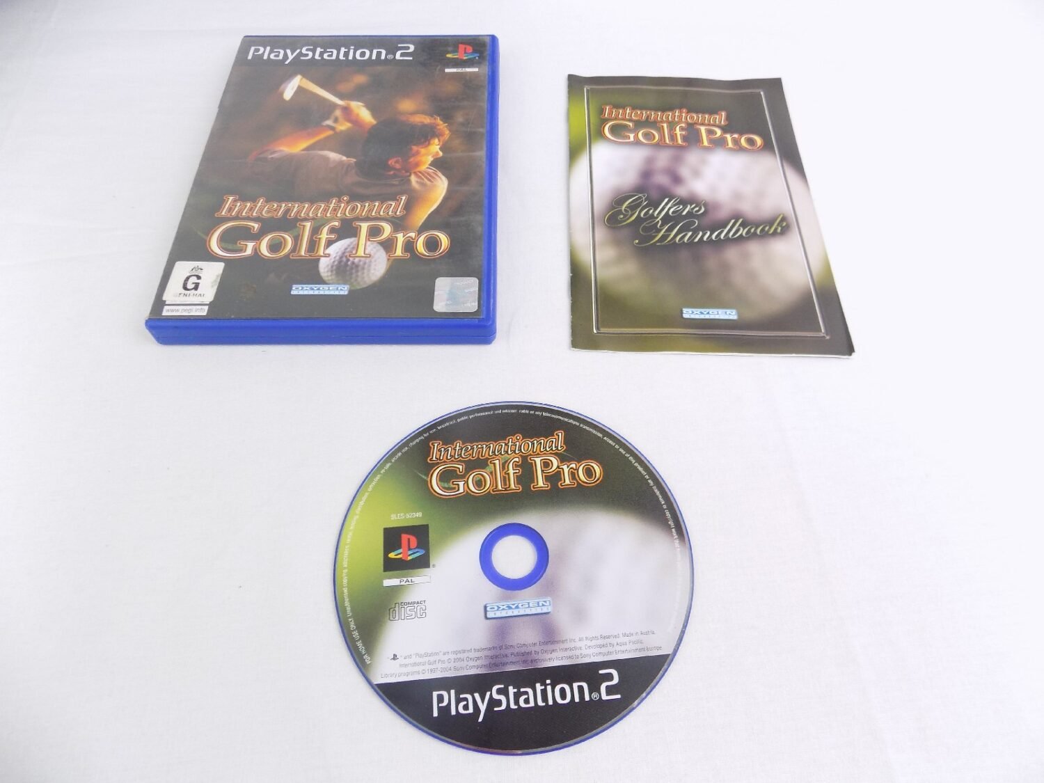 Mint Disc Playstation 2 Ps2 International Golf Pro - Starboard Games