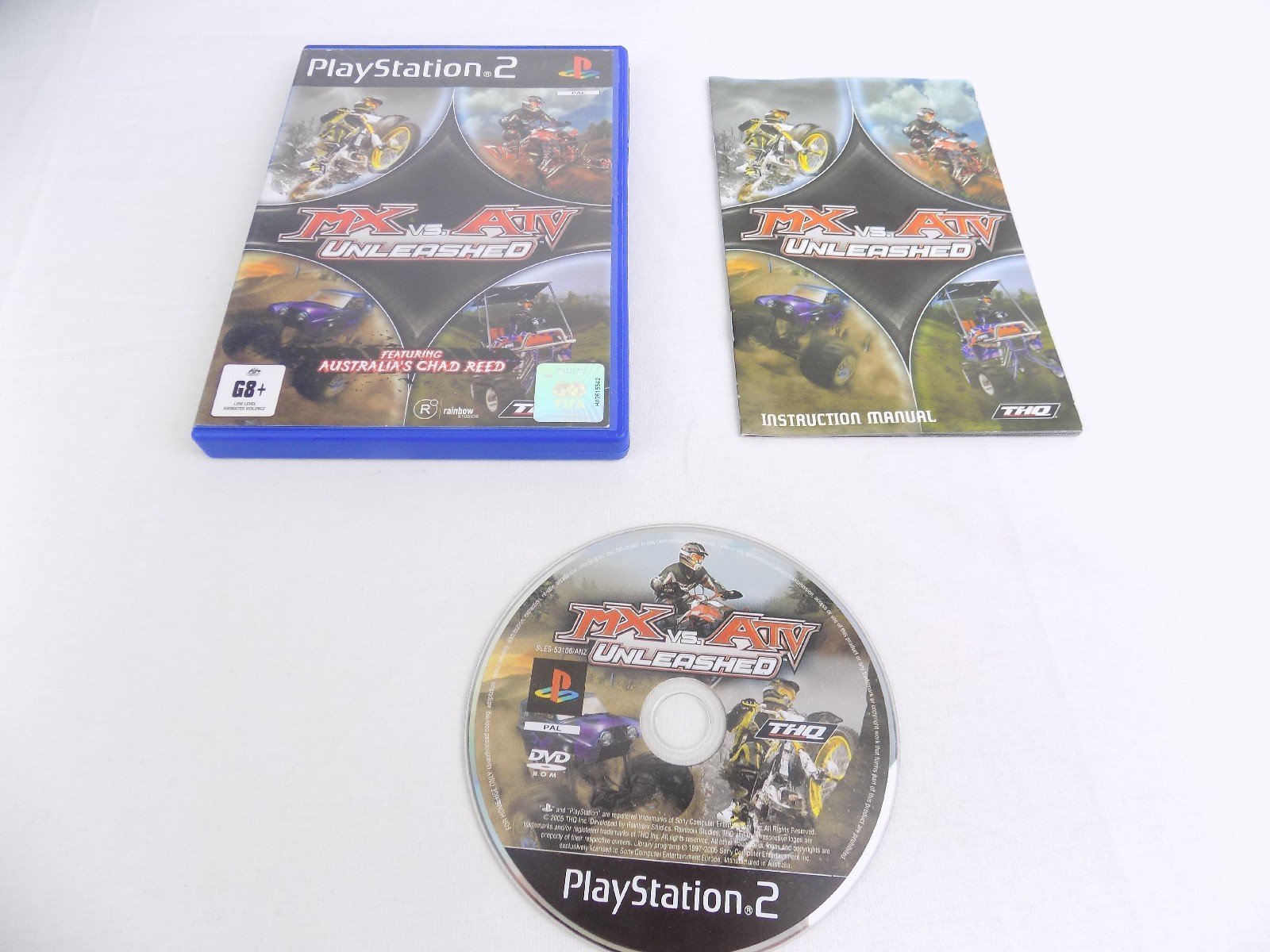 Mint Disc Playstation 2 Ps2 MX vs ATV Unleashed - Starboard Games