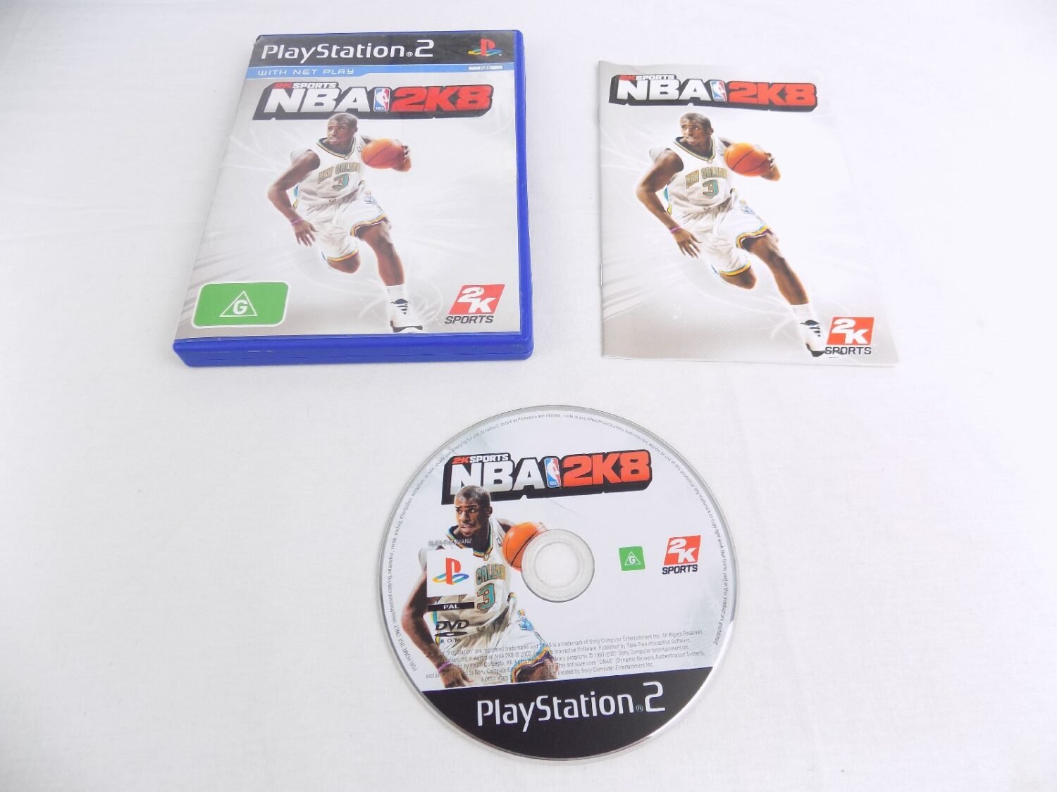 Mint Disc Playstation 2 Ps2 NBA 2K8 2008 08 Free Postage - Starboard Games