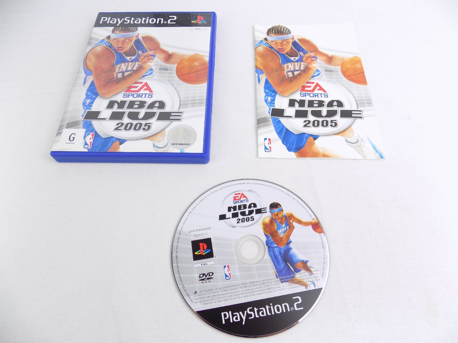 Mint Disc Playstation 2 Ps2 NBA Live 2005 05 Free Postage - Starboard Games