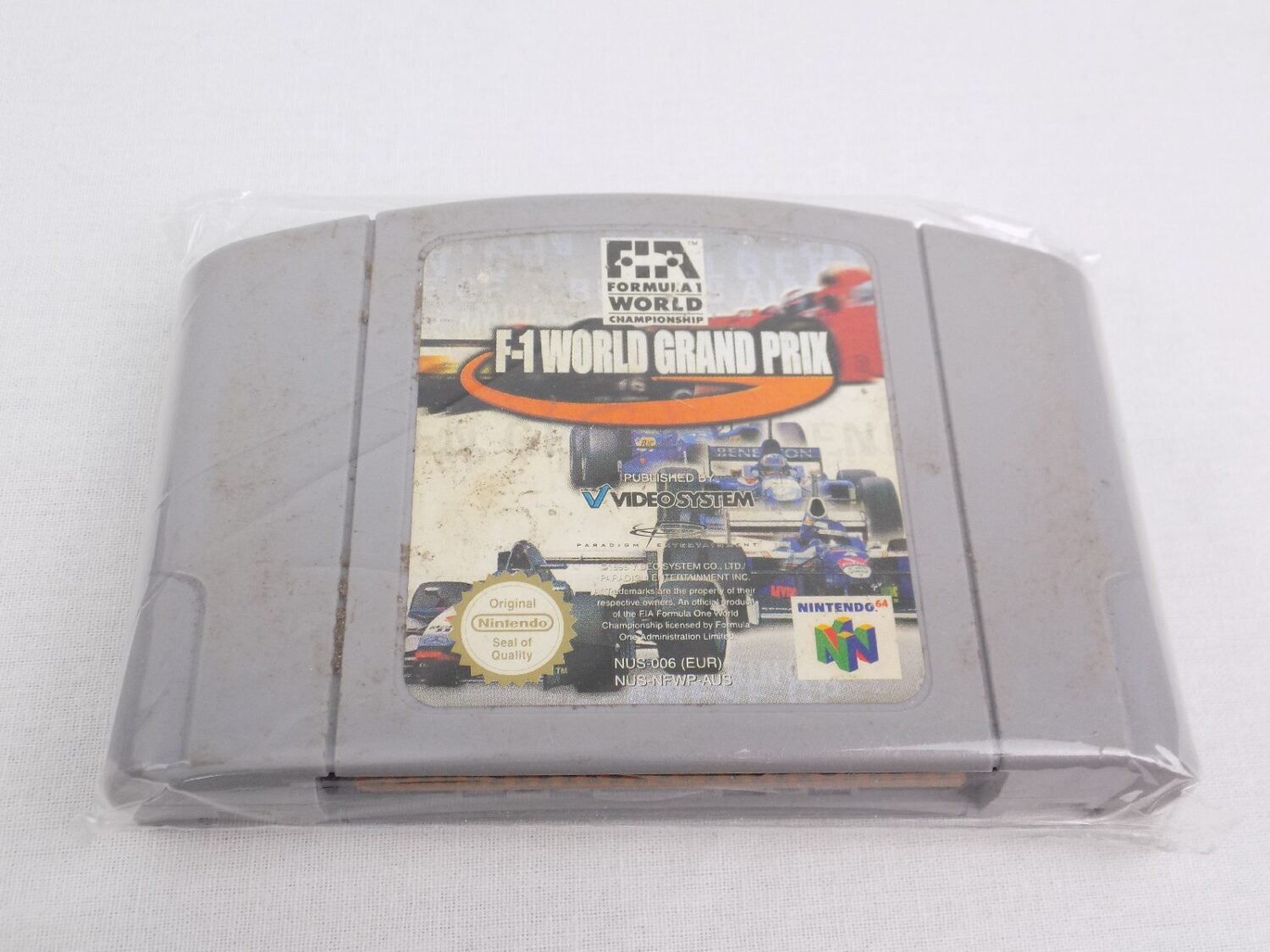 Nintendo 64 N64 F-1 World Grand Prix - PAL - Grade B - Starboard Games