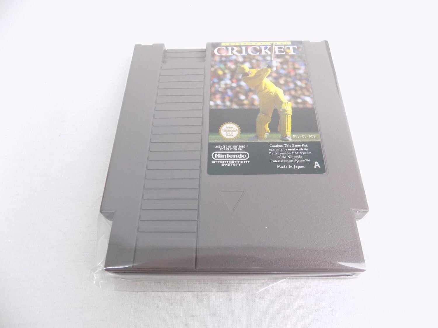 Nintendo NES Like New International Cricket - PAL - Grade A - Starboard ...
