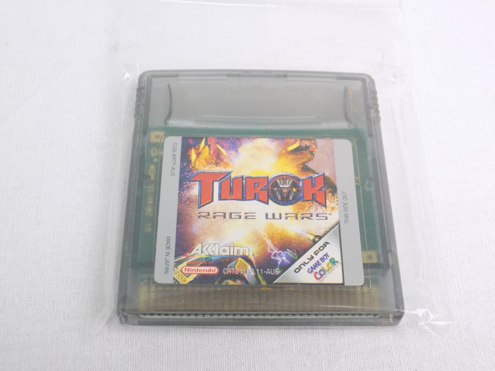 Gameboy Like New Color Game Boy Turok Rage Wars Grade A - Starboard Games