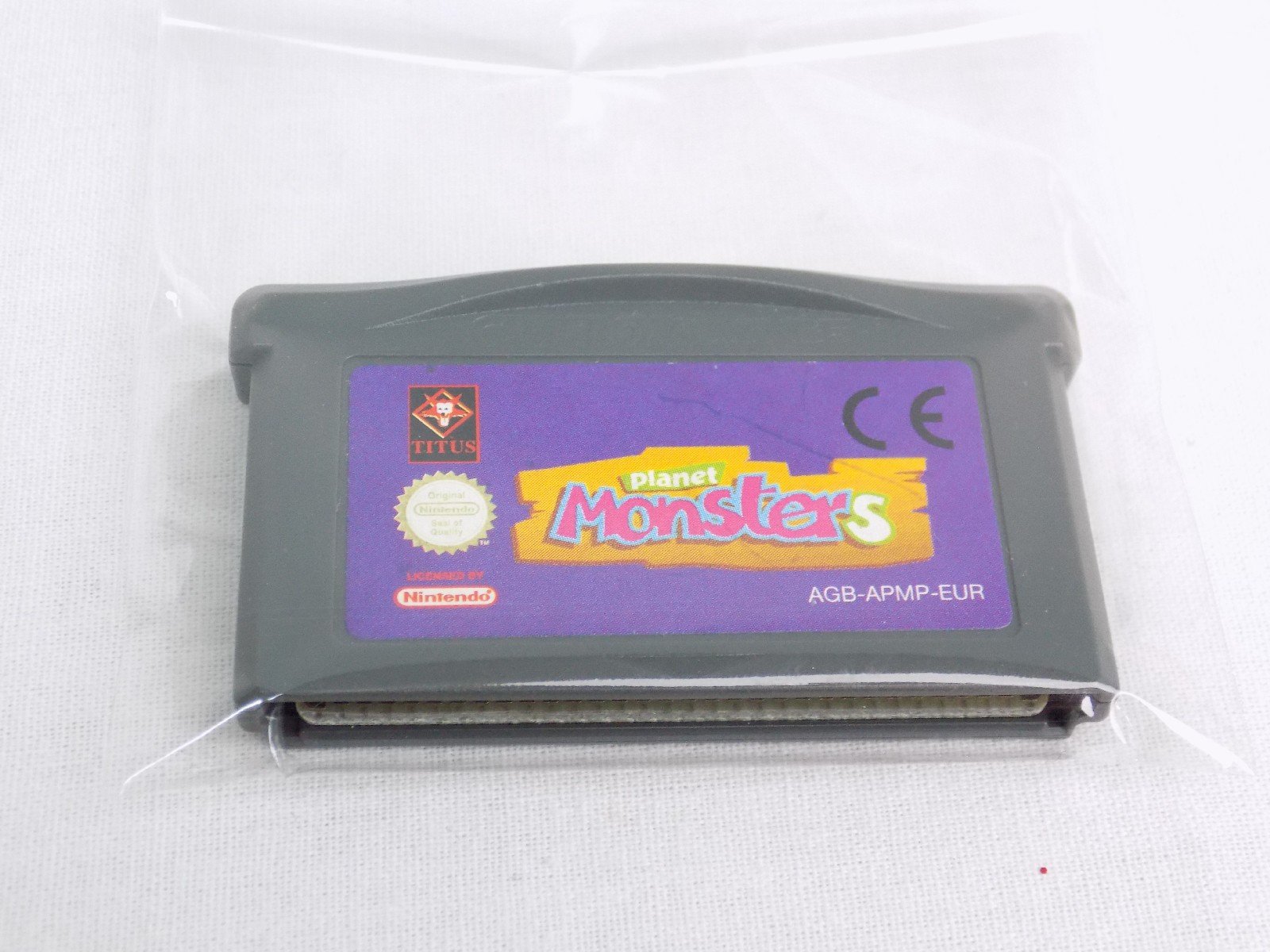 Gameboy Like New Game Boy Advance GBA PLANET MONSTERS Grade A ...