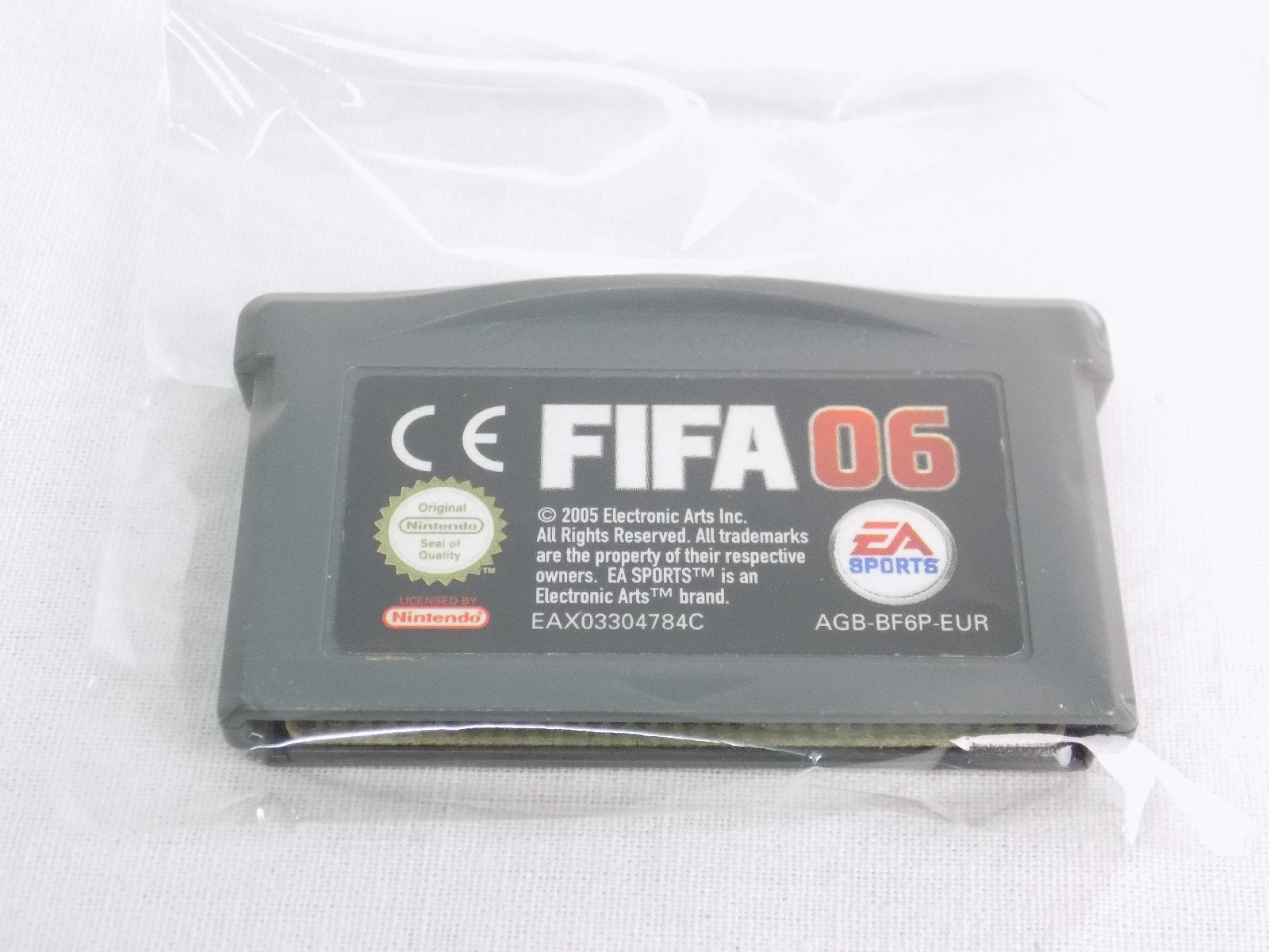 Gameboy Like New Game Boy Advance GBA Fifa 06 2006 Grade A - Starboard ...