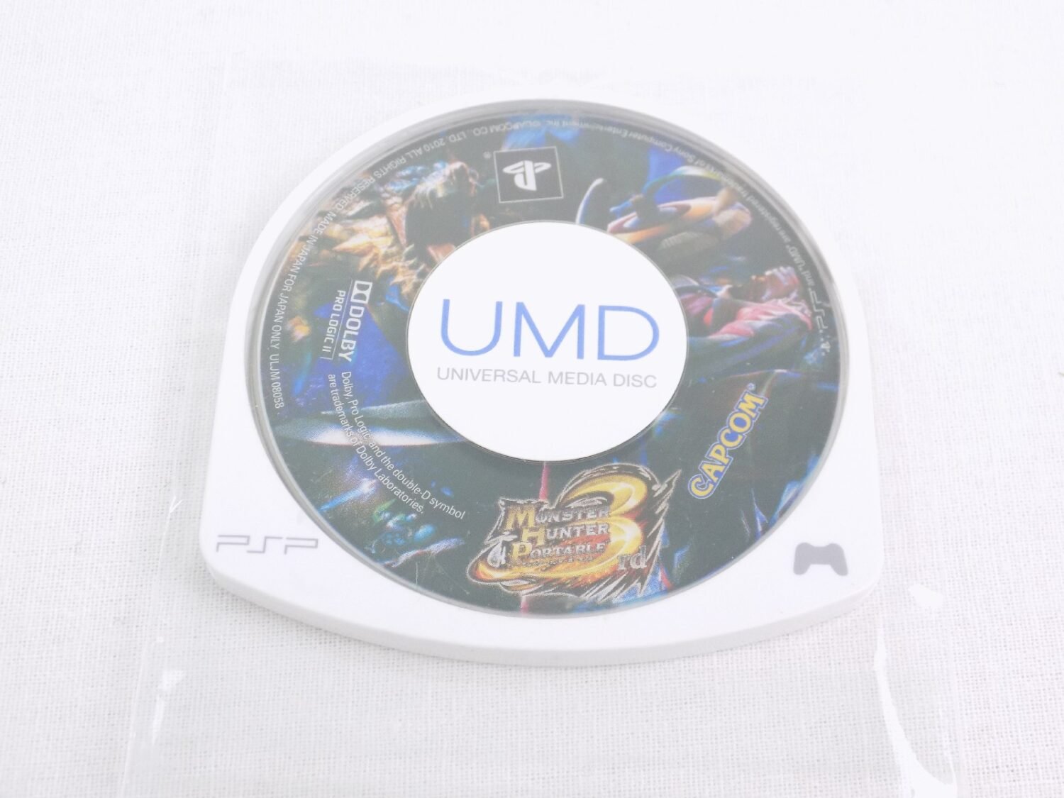 Playstation Portable PSP Monster Hunter Portable 3rd - Disc Only ...