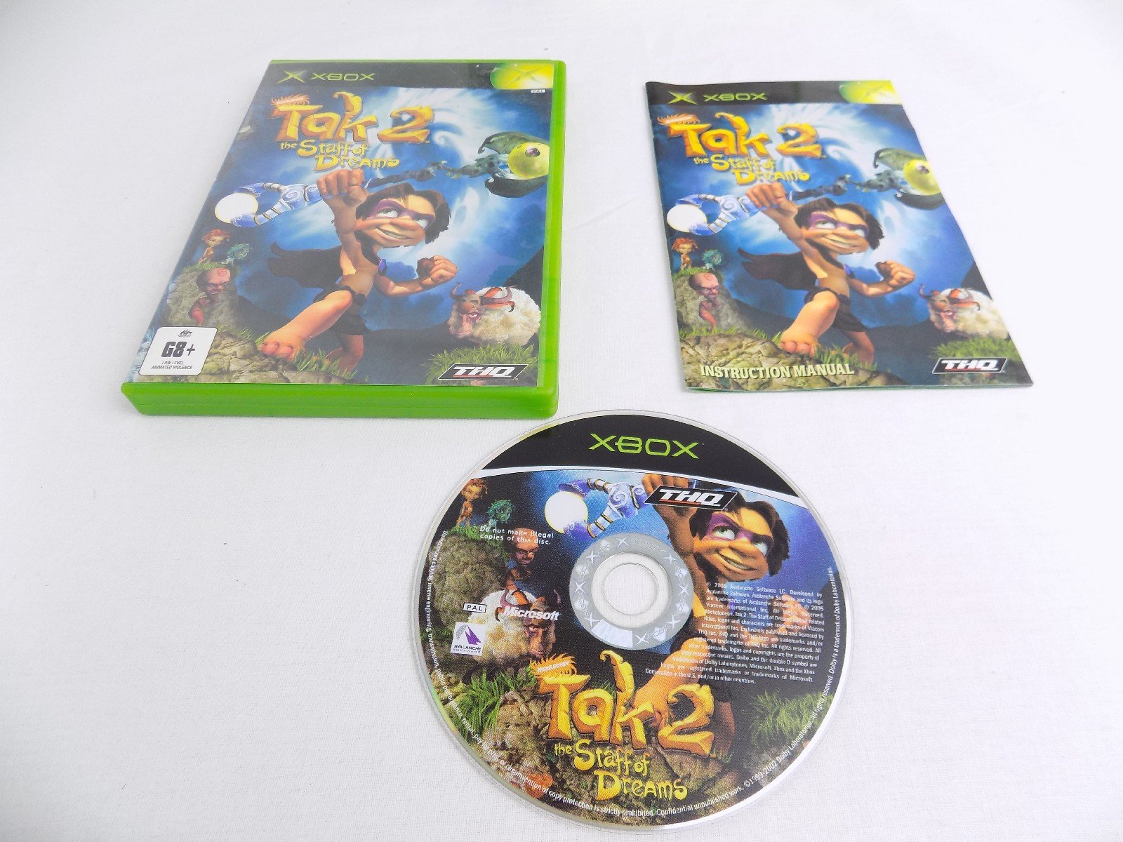 Mint Disc Xbox Original Tak 2: The Staff of Dreams - Starboard Games