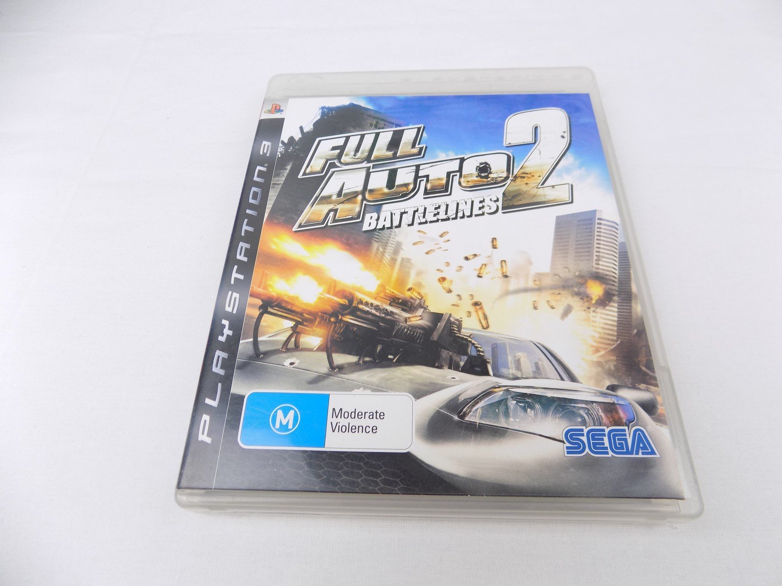 Mint Disc Playstation 3 Ps3 Full Auto 2 II - Battlelines - Inc Manual ...