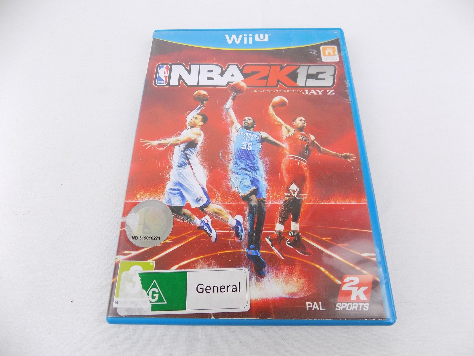 Mint Disc Nintendo Wii U NBA 2k13 2013 - Inc Manual - Starboard Games