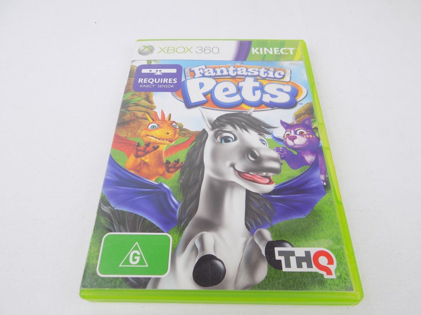 Mint Disc Xbox 360 Kinect Fantastic Pets - No Manual - Starboard Games