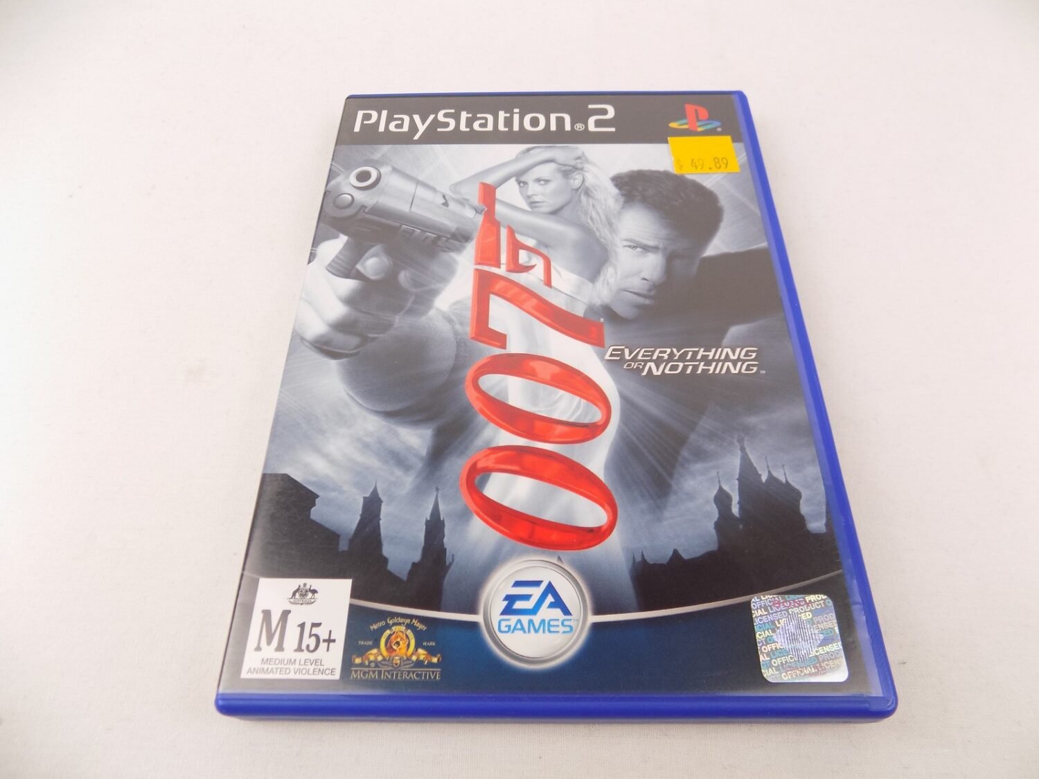 Mint Disc Playstation 2 Ps2 James Bond 007 Everything or Nothing - Inc ...