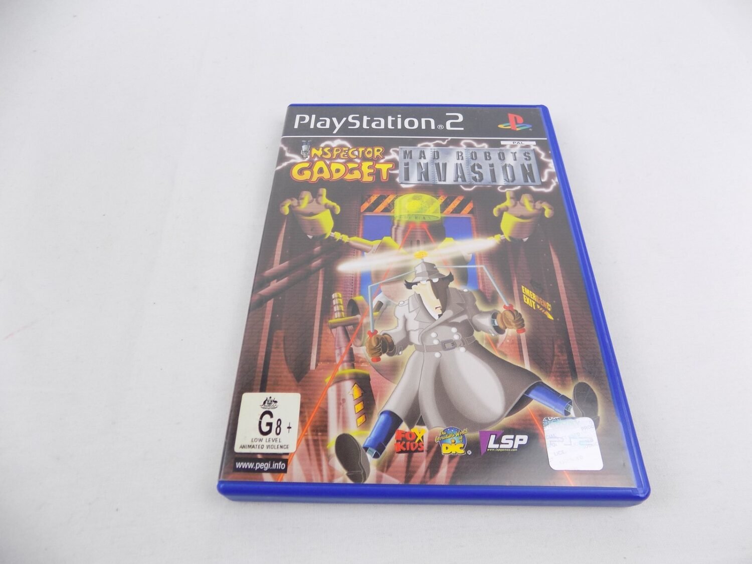 Mint Disc Playstation 2 Ps2 Inspector Gadget: MAD Robots Invasion - Inc ...