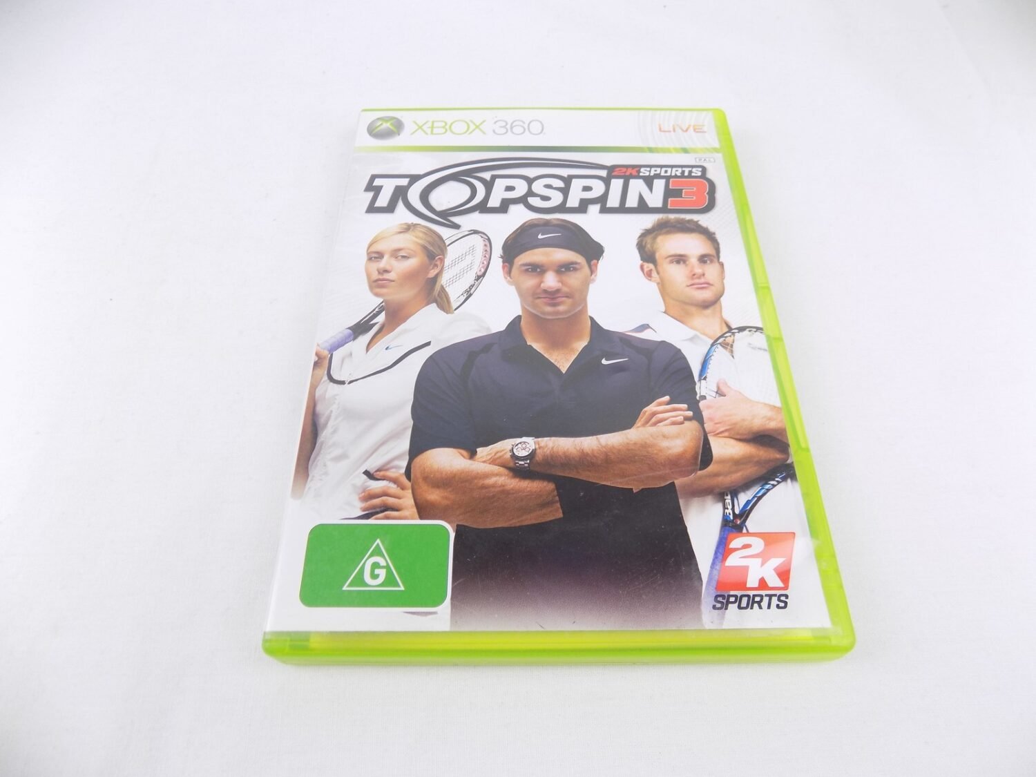 Mint Disc Xbox 360 Top Spin 3 III ToPSPin - Inc Manual - Starboard Games