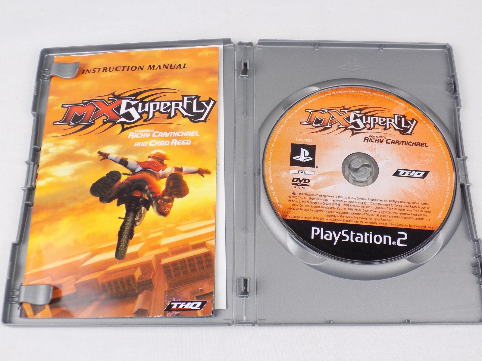 Mint Disc Playstation 2 Ps2 MX Superfly Chad Reed - Inc Manual ...
