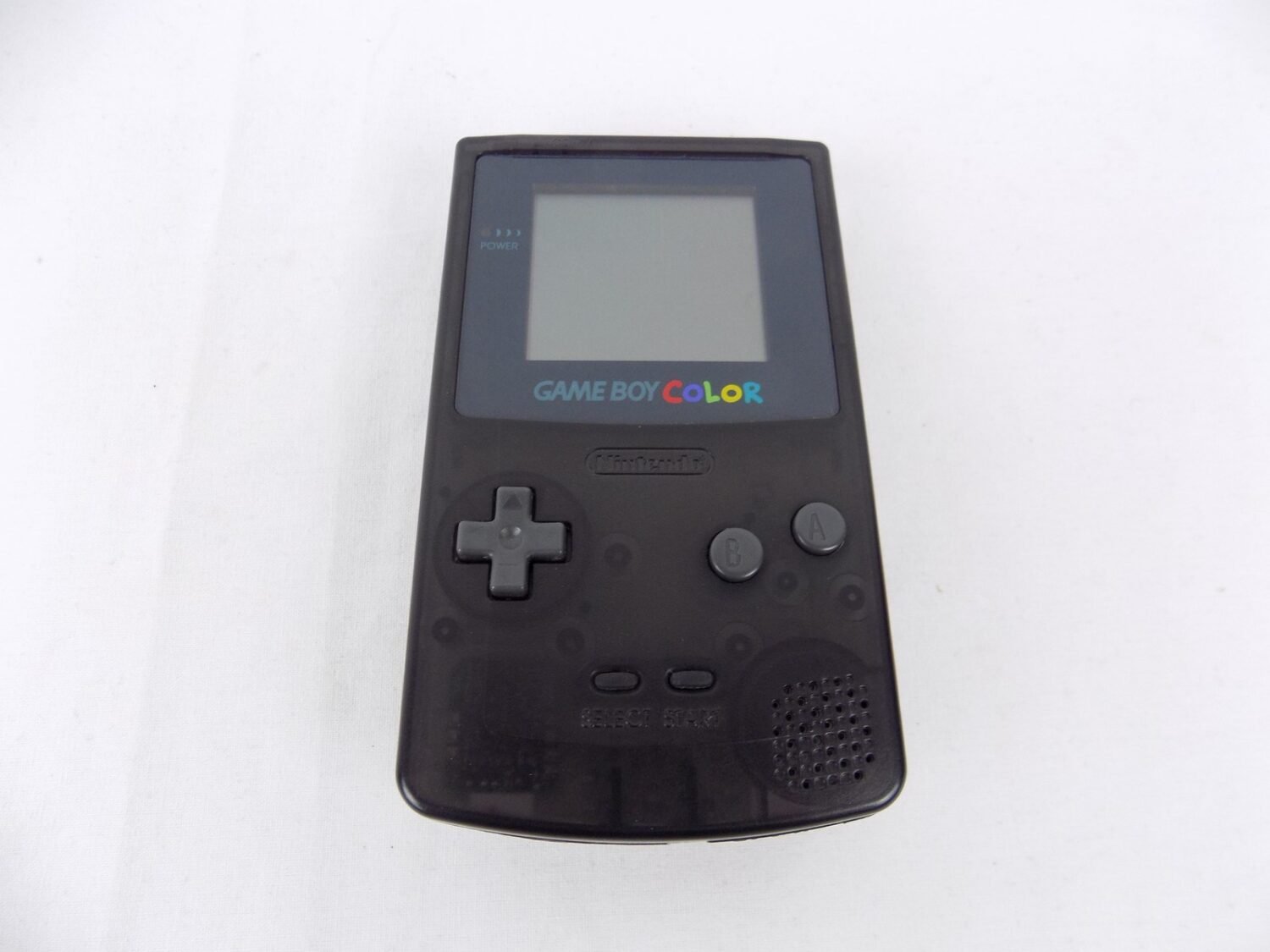 Genuine Nintendo Black Gameboy Game Boy Color / Colour Handheld Console ...