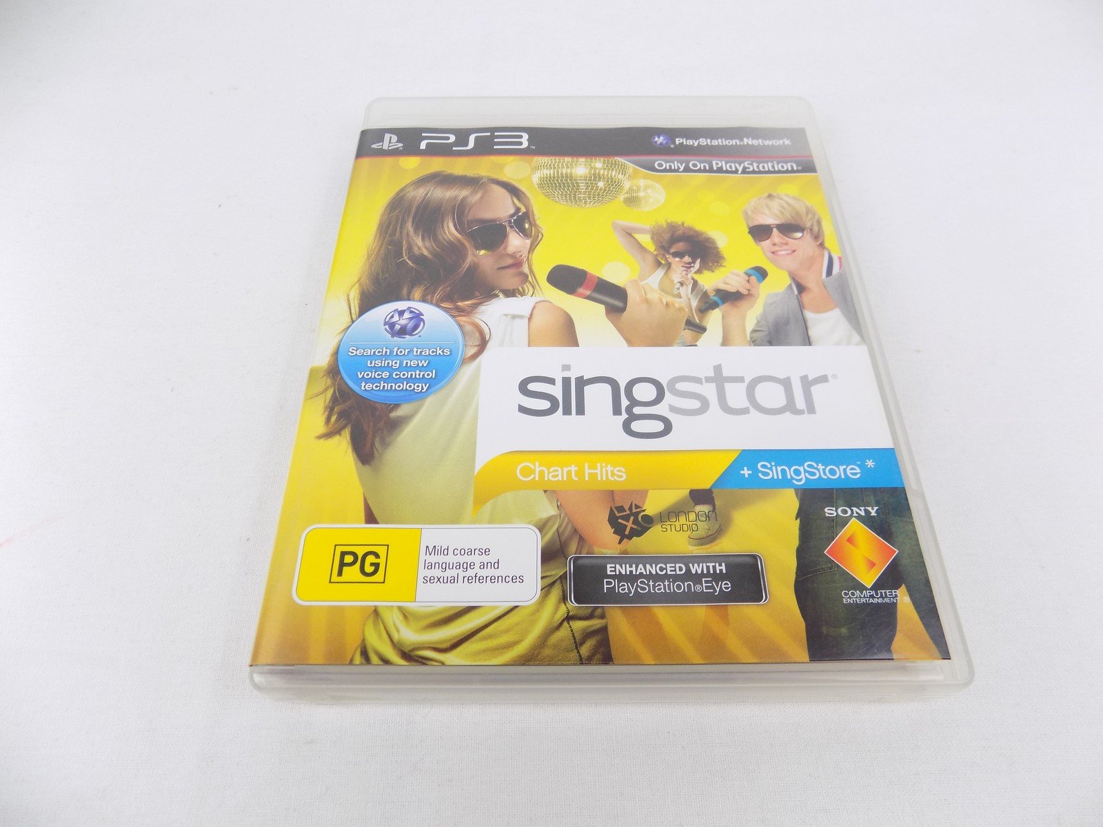 Mint Disc Playstation 3 Ps3 Singstar Chart Hits Sing Star - Inc Manual ...