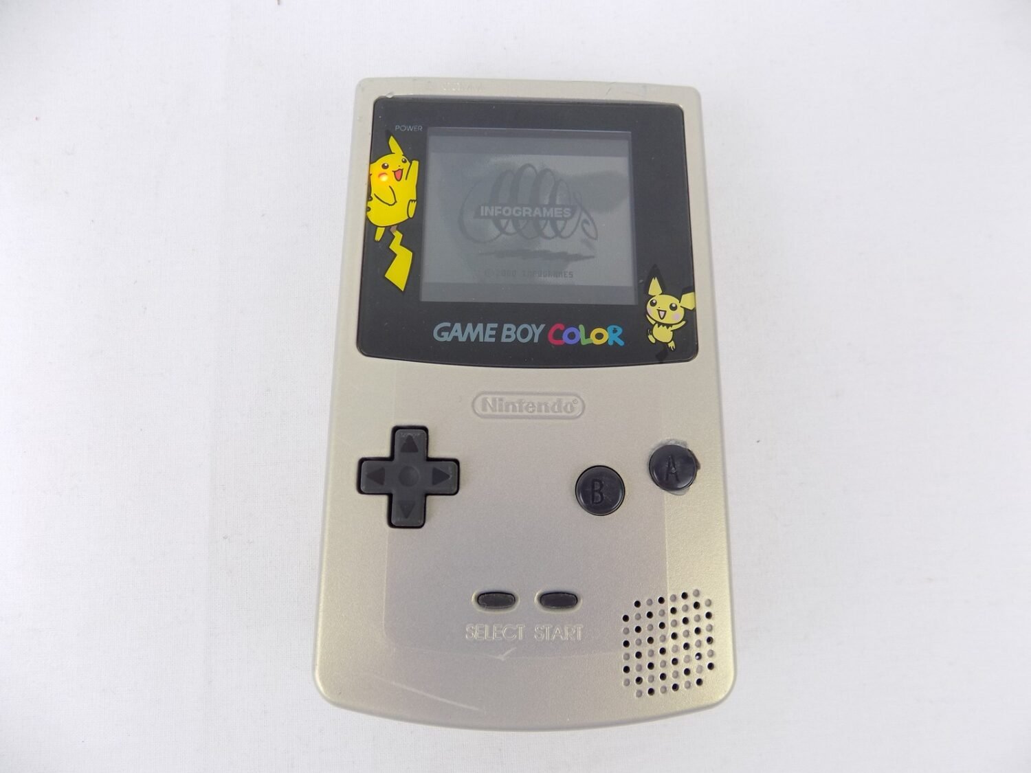 Nintendo Gameboy Color Console - RARE Pokemon / Pikachu Limited Edition ...