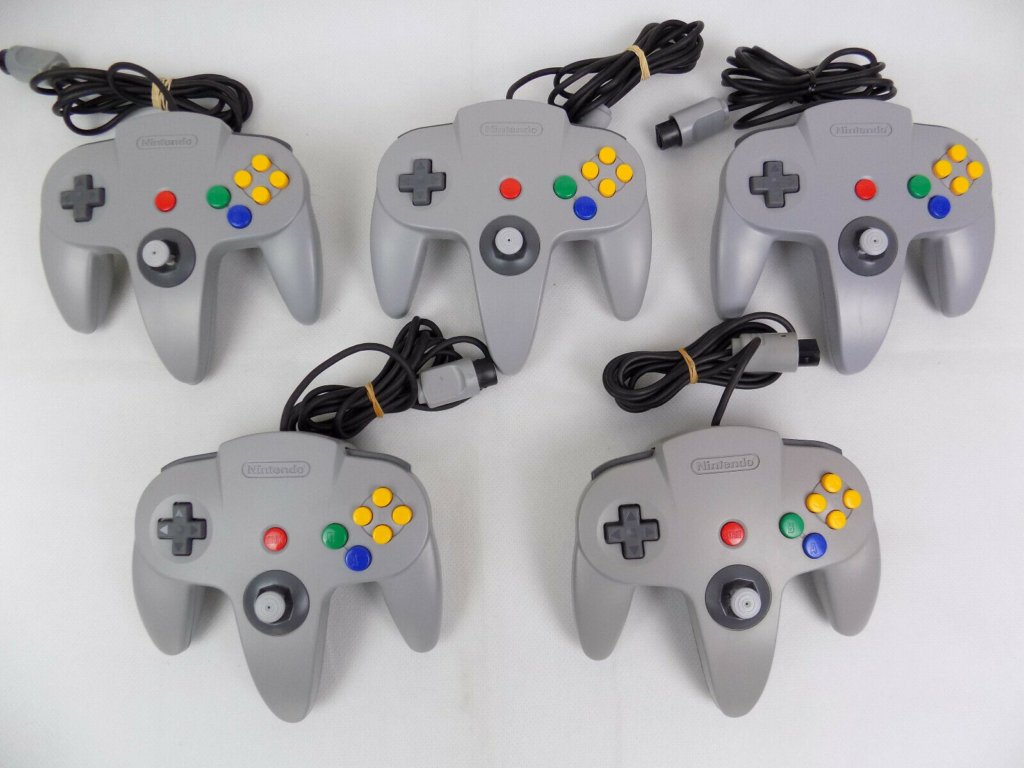 Genuine Nintendo 64 Grey N64 Controller – 9/10 Joystick – TESTED ...