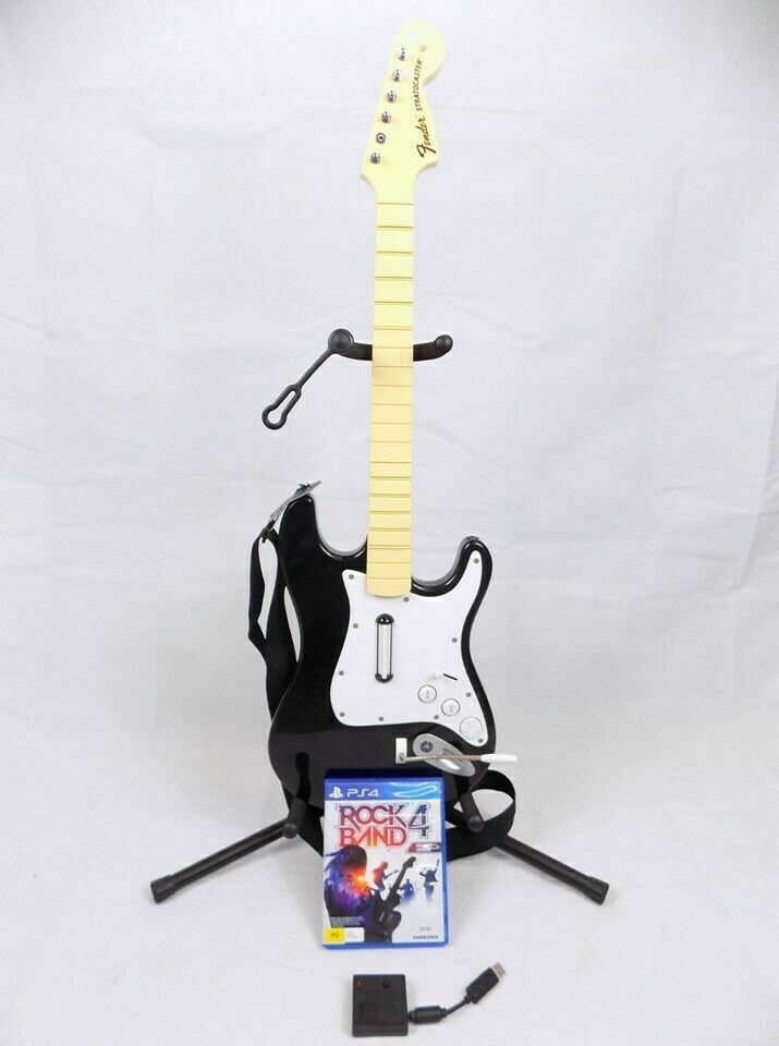 Playstation 5 / 4 Ps5 Ps4 Rock Band 4 Fender Guitar Hero Controller ...