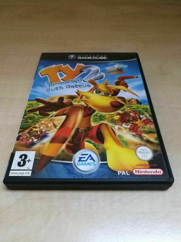 Mint Disc Nintendo Gamecube Ty The Tasmanian Tiger 2 Bush Rescue - Inc ...