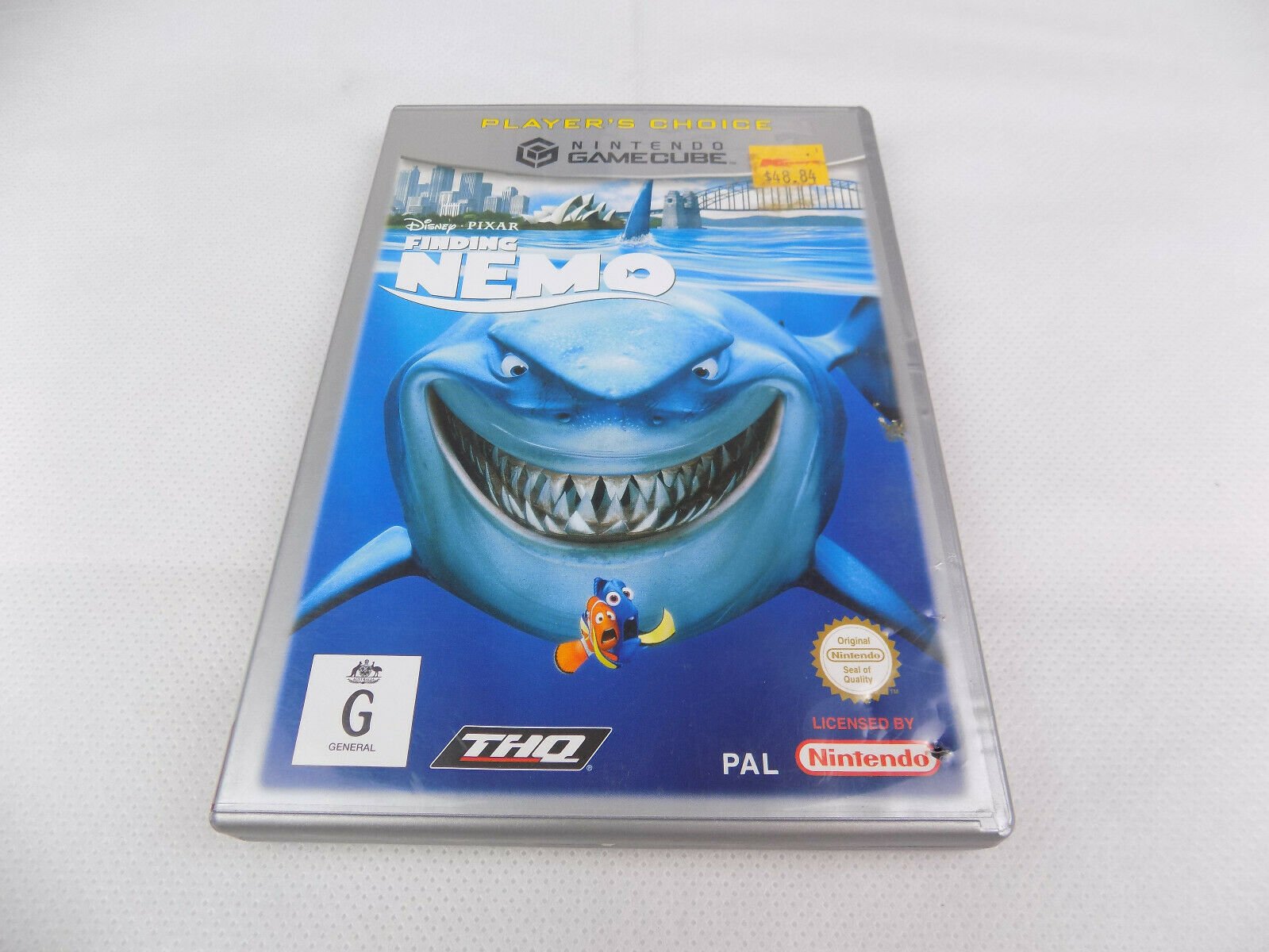 Mint Disc Nintendo Gamecube Disney Pixar Finding Nemo Game Cube - No ...