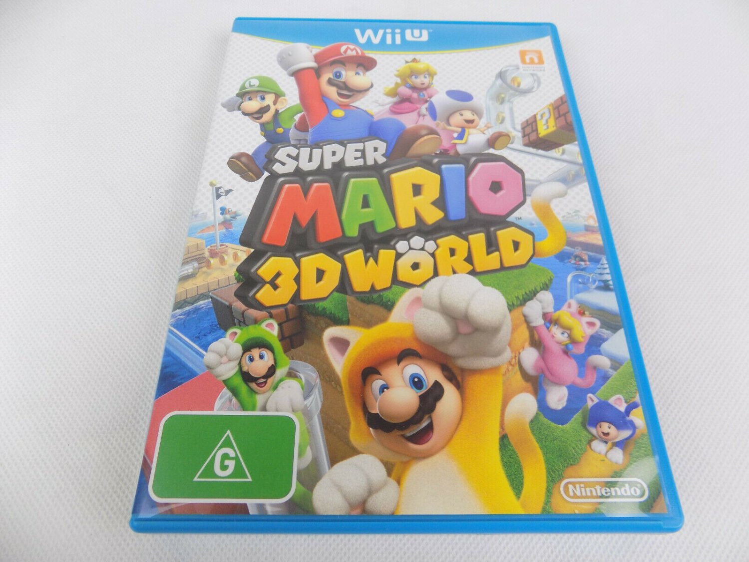 Mint Disc Nintendo Wii U Super Mario 3D World - No Manual - Starboard Games