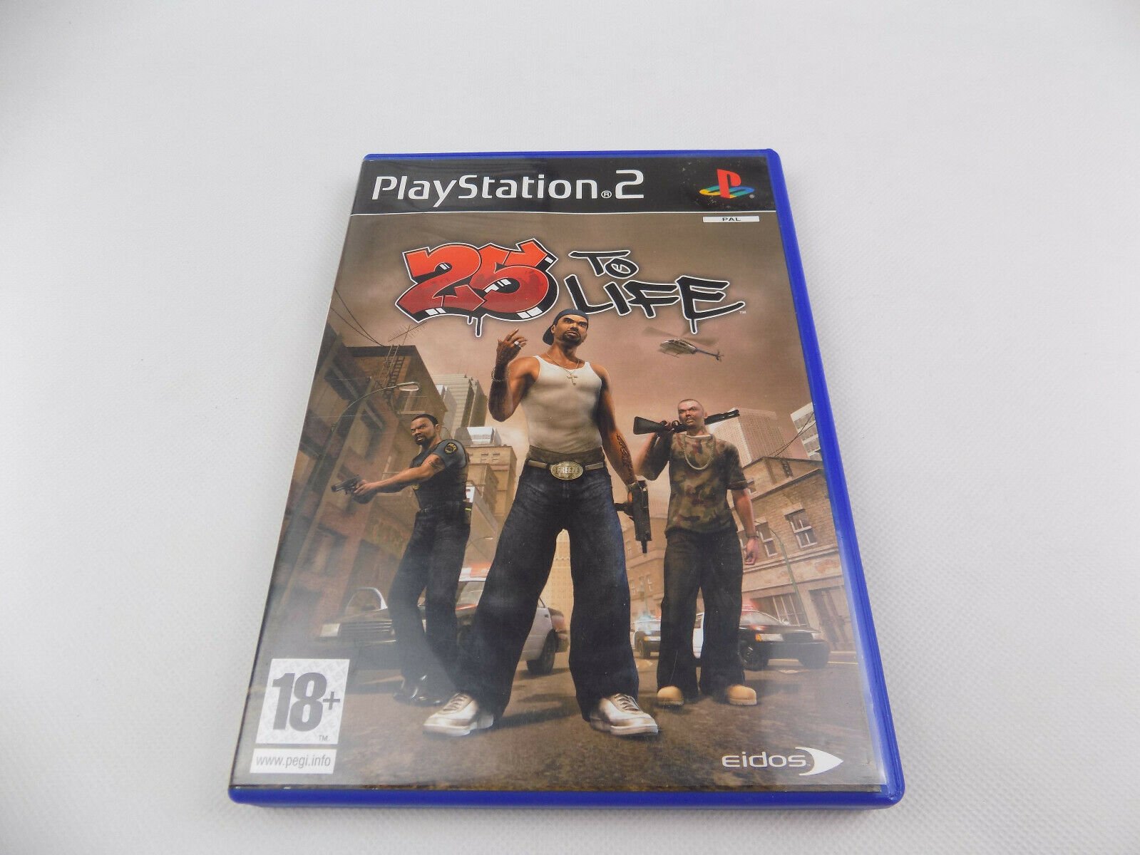 Mint Disc Playstation 2 Ps2 25 to life – Inc Manual - Starboard Games