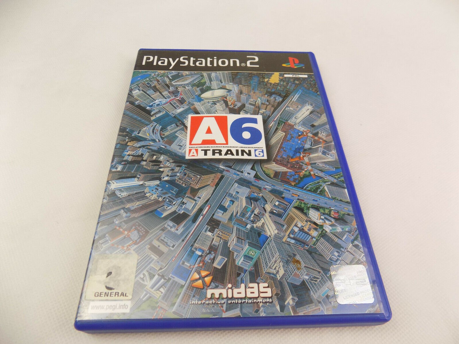 Mint Disc Playstation 2 Ps2 A Train 6 - Inc Manual - Starboard Games