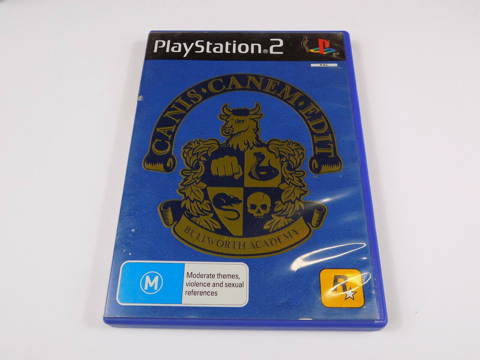 Mint Disc Playstation 2 Ps2 Canis Canem Edit Bullworth Academy Bully ...