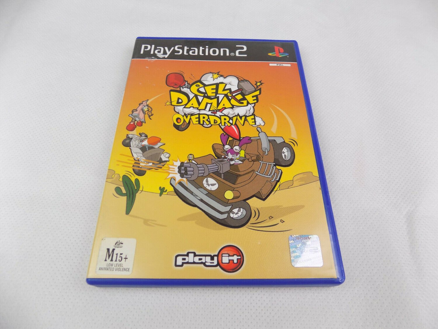 Mint Disc Playstation 2 Ps2 Cel Damage Overdrive - Inc Manual ...