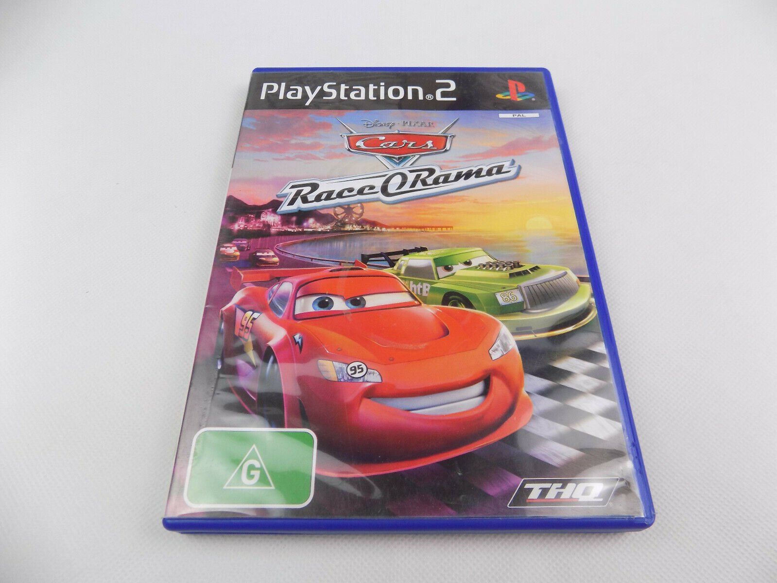 Mint Disc Playstation 2 Ps2 Disney Pixar Cars Race-O-Rama - Inc Manual ...