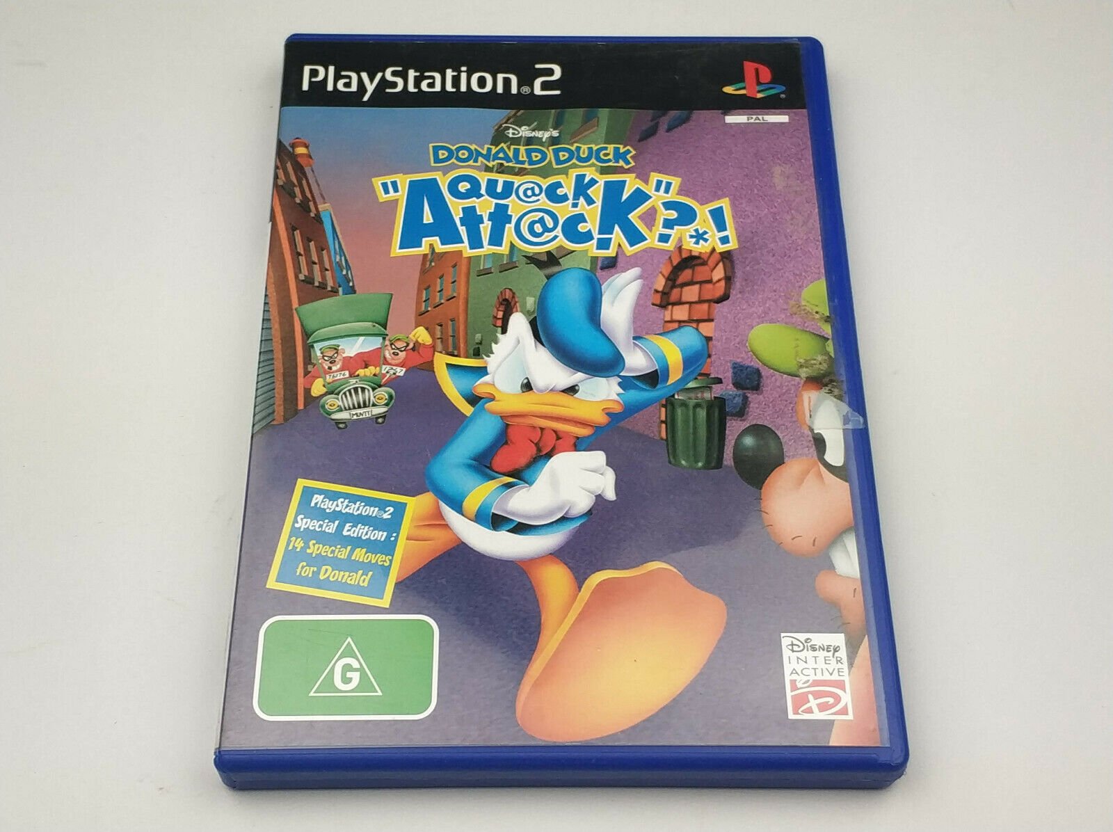 Mint Disc Playstation 2 Ps2 Donald Duck Quack Attack – No Manual ...