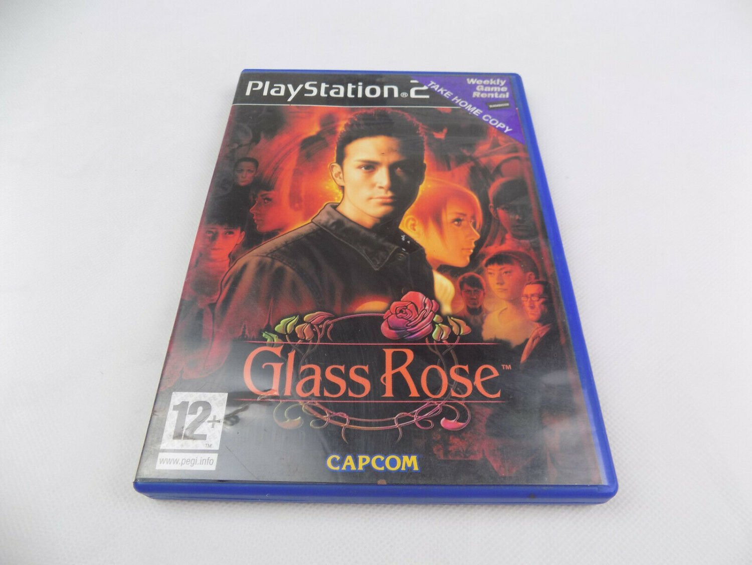 Mint Disc Playstation 2 Ps2 Glass Rose Very Rare - Inc Manual ...