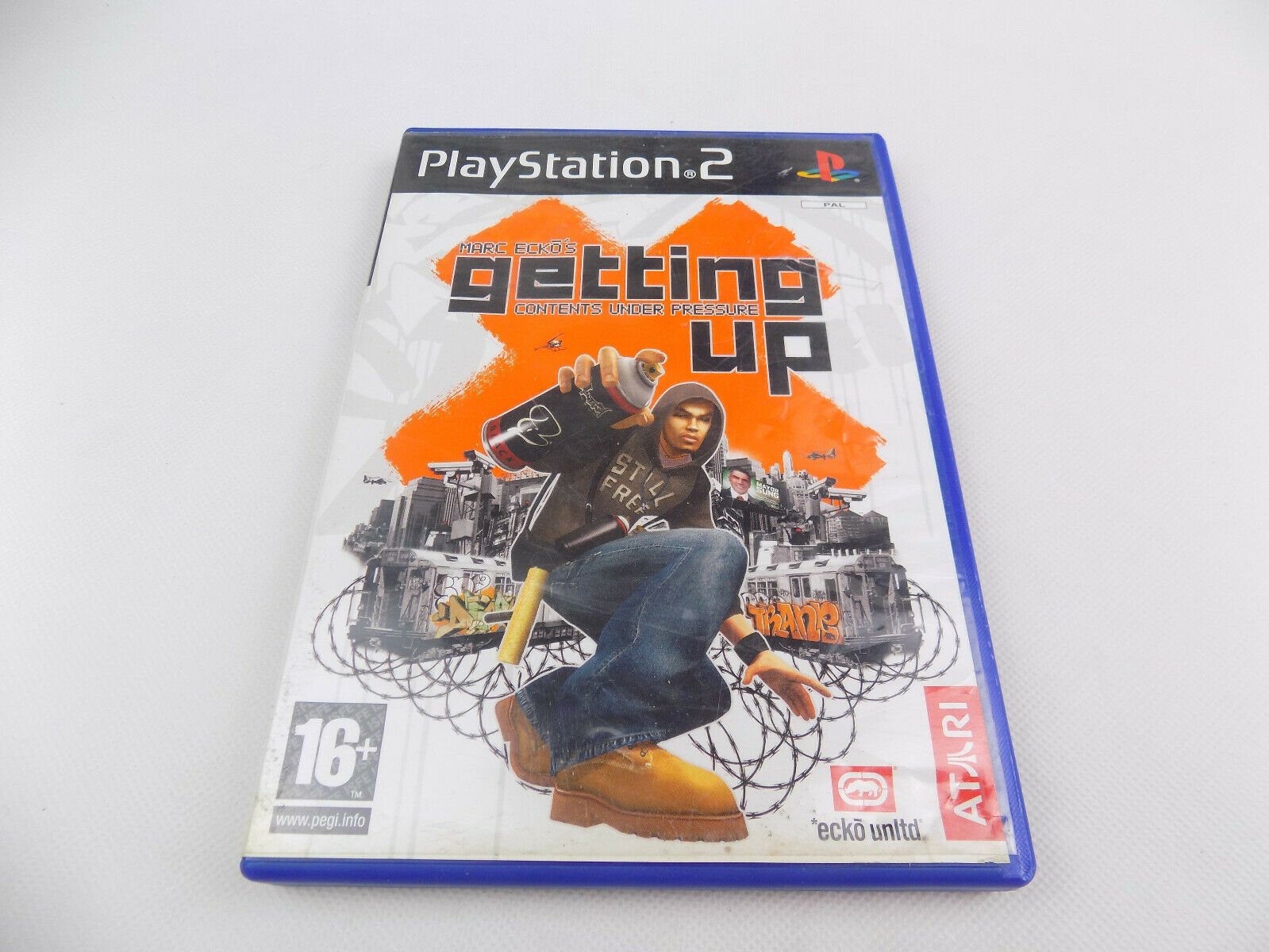 Mint Disc Playstation 2 Ps2 Mark Eckos Getting Up Ecko’s – Inc Manual ...