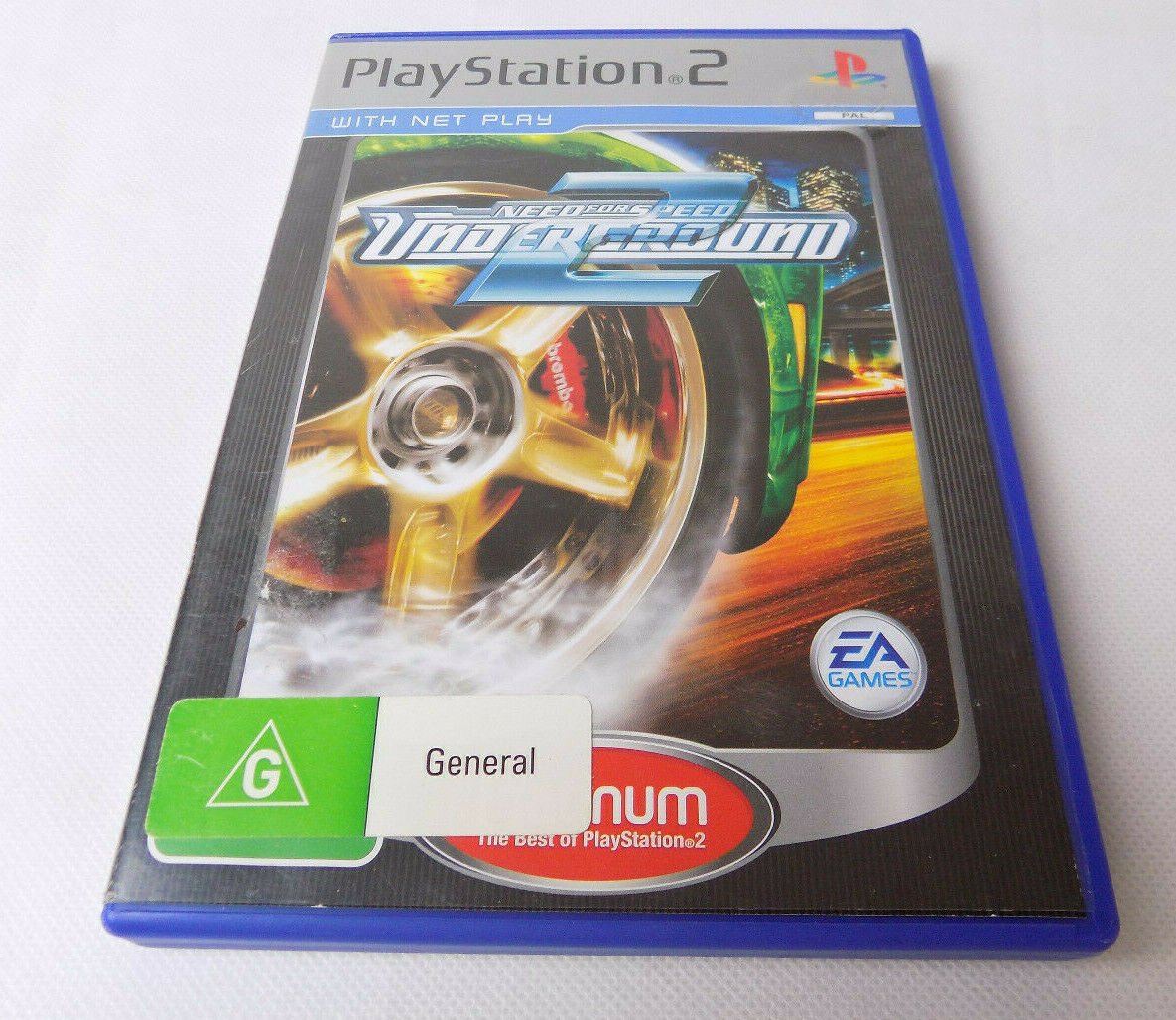 Mint Disc Playstation 2 Ps2 Platinum Need for Speed Underground 2 - Inc ...